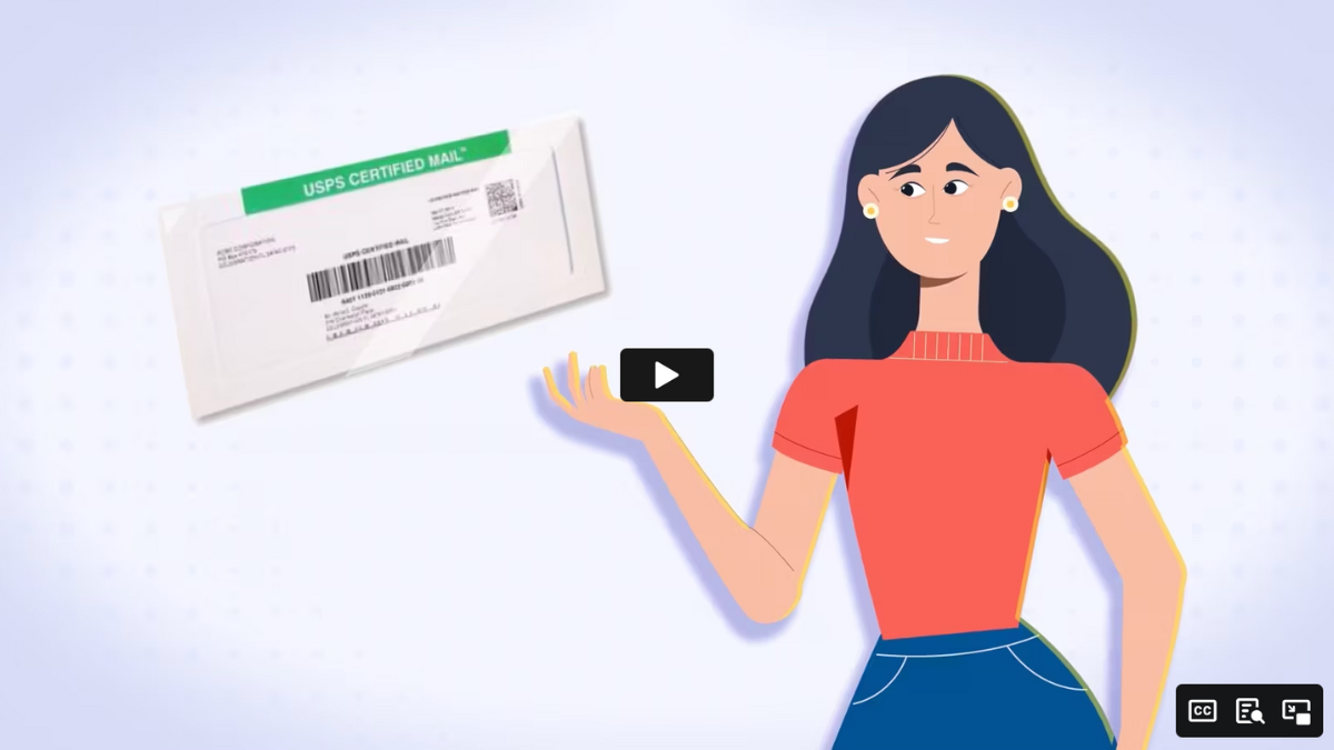 USPS Certified Mail Labels